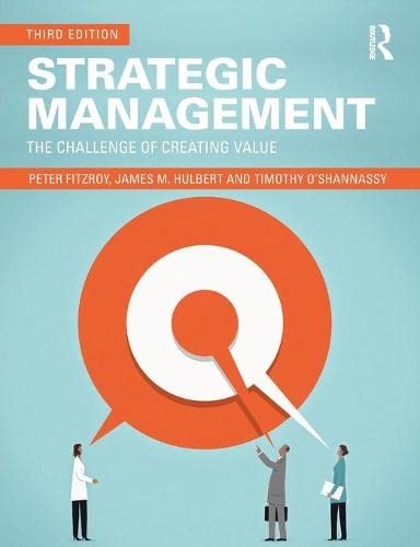 【中古】【未使用・未開封品】Strategic Management: The Challenge of Creating Value【メーカー名】【メーカー型番】【ブランド名】Routledge Economics, Management...