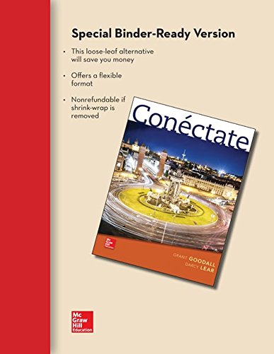 【中古】【未使用・未開封品】Looseleaf for Con?ctate【メーカー名】【メーカー型番】【ブランド名】McGraw-Hill Education Instruction, Foreign Language Dictionar...
