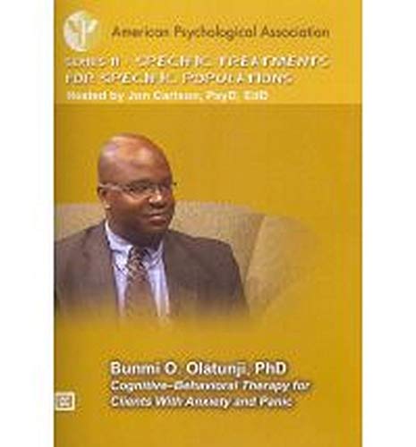 【中古】【未使用・未開封品】Specific Treatments for Specific Populations: Cognitive烹ehavioral Therapy for Clients With Anxiety and Pan...