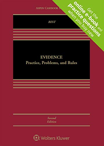 【中古】【未使用・未開封品】Evidence: Practice, Problems, and Rules (Aspen Casebook)【メーカー名】【メーカー型番】【ブランド名】Aspen Publishers Law, Crimin...