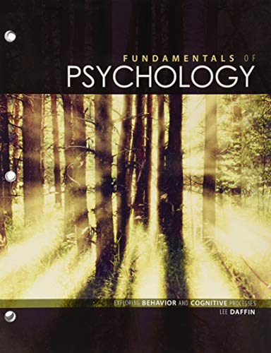 【中古】【未使用・未開封品】Fundamentals of Psychology: Exploring Behavior and Cognitive Processes【メーカー名】【メーカー型番】【ブランド名】【商品説明】Fundamen...