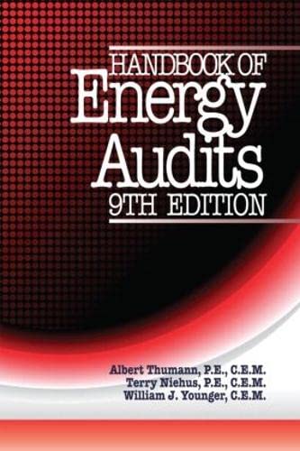 【中古】【未使用・未開封品】Handbook of Energy Audits, Ninth Edition【メーカー名】【メーカー型番】【ブランド名】Fairmont Press Economics, Engineering, Physi...