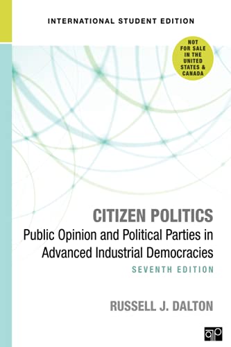 【中古】【未使用・未開封品】Citizen Politics - International Student Edition: Public Opinion and Political Parties in Advanced Industr...