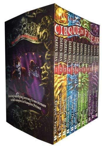 【中古】【未使用・未開封品】Cirque Du Freak Series - Complete 12 Book Collection - Killers of the Dawn Lord of the Shadows Trials of D...