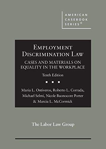 【中古】【未使用・未開封品】Employment Discrimination Law: Cases and Materials on Equality in the Workplace (American Casebook Series)...