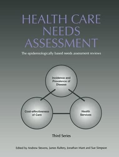 【中古】【未使用・未開封品】Health Care Needs Assessment: The Epidemiologically Based Needs Assessment Reviews, v. 2, First Series【メーカ...