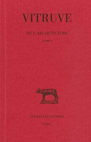 【中古】【未使用・未開封品】De L'architecture: Livre I (Collection Des Universites De France Serie Latine)【メーカー名】【メーカー型番】【ブランド名】Les Be...