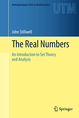 【中古】【未使用・未開封品】The Real Numbers: An Introduction to Set Theory and Analysis (Undergraduate Texts in Mathematics)【メーカー名】【メ...