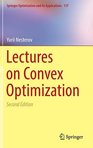 【中古】【未使用・未開封品】Lectures on Convex Optimization (Springer Optimization and Its Applications, 137)【メーカー名】【メーカー型番】【ブランド名】Spr...