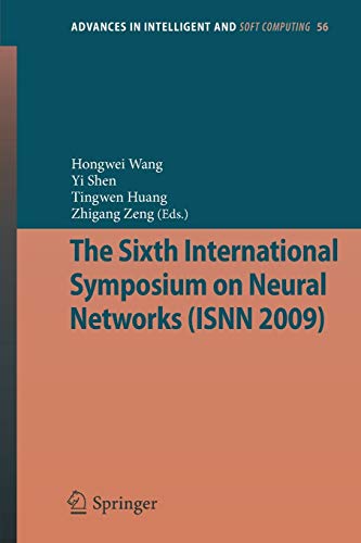 【中古】【未使用・未開封品】The Sixth International Symposium on Neural Networks (ISNN 2009) (Advances in Intelligent and Soft Computi...