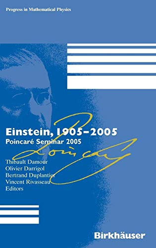 【中古】【未使用・未開封品】Einstein, 1905-2005: Poincar? Seminar 2005 (Progress in Mathematical Physics, 47)【メーカー名】【メーカー型番】【ブランド名】Bir...