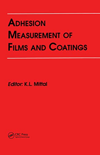 【中古】【未使用・未開封品】Adhesion Measurement of Films and Coatings【メーカー名】【メーカー型番】【ブランド名】CRC Press Materials Science, Chemistry, In...