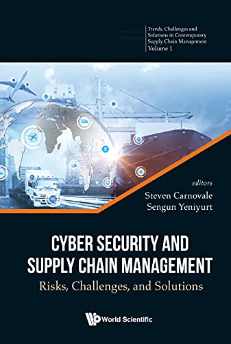 【中古】【未使用・未開封品】Cyber Security and Supply Chain Management: Risks, Challenges, and Solutions (Trends, Challenges, and Solu...