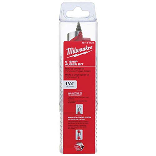 【中古】【未使用・未開封品】Milwaukee Accessory48-13-1123Ship Auger Bit-1-1/8 X 6 AUGER BIT (並行輸入品)【メーカー名】【メーカー型番】【ブランド名】Milwaukee Acc...