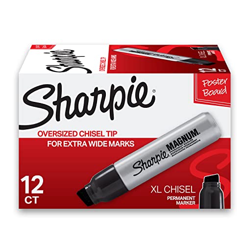 【中古】【未使用・未開封品】Sharpie油性マーカーMagnum 12-Count【メーカー名】【メーカー型番】【ブランド名】SHARPIE 油性, 油性, パントリー_筆記具_マーカー・蛍光ペン, Office Products?- A...