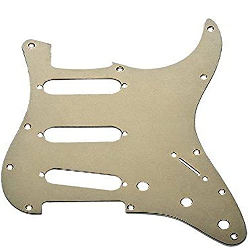 【中古】【未使用・未開封品】Fender ピックガード Pickguard, Stratocaster? S/S/S, 11-Hole Mount, Gold Anodized Aluminum, 1-Ply【メーカー名】【メーカー型番】【...