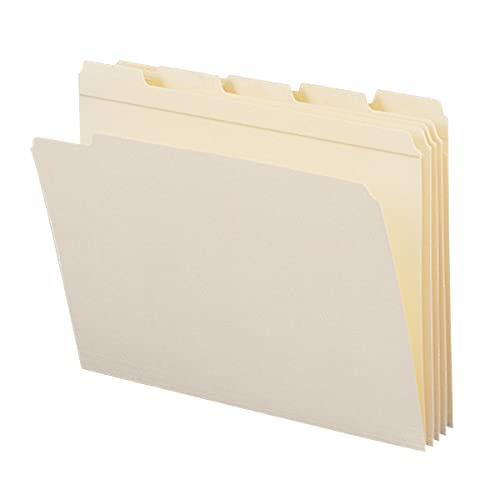 【中古】【未使用・未開封品】File Folders, 1/5 Cut, Reinforced Top Tab, Letter, Manila, 100/Box (並行輸入品)【メーカー名】【メーカー型番】【ブランド名】Smead スプリン...