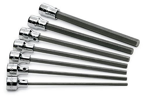 【中古】【未使用・未開封品】S K Hand Tools SKT19728 .38in. Drive SAE Long Hex Bit Socket Set - 7 Pieces【メーカー名】【メーカー型番】【ブランド名】SK11(エスケー...