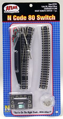 【中古】【未使用・未開封品】2701 Code 80 Standard Switch Remote RH N Multi-Coloured【メーカー名】【メーカー型番】【ブランド名】Atlas Model Railroad 電車・レールセッ...