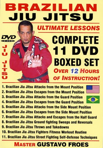 【中古】【未使用・未開封品】Brazilian Jiu Jitsu "Ultimate Lessons" COMPLETE 11 DVD BOXED SET, Starring Brazilian Master Gustavo Froes【...