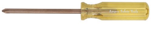 【中古】【未使用・未開封品】Ampco Safety Tools S-1100 Phillips Screwdriver, Non-Sparking, Non-Magnetic, Corrosion Resistant, Type 3 by...