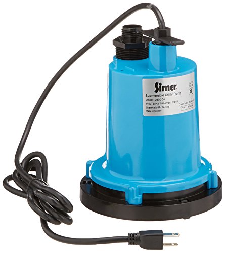 【中古】【未使用・未開封品】Simer 2300 1/4 HP水中ユーティリティポンプ【メーカー名】【メーカー型番】【ブランド名】Simer カテゴリー別, DIY & Garden - AmazonGlobal free shipping...