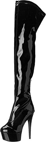 【中古】【未使用・未開封品】6" Pointed Stiletto Heel Thigh High Stretch Boots.【メーカー名】【メーカー型番】【ブランド名】Ellie ブーツ・ブーティ, ホワイトデー特集 - ファッションギ...
