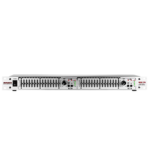【中古】【未使用・未開封品】Nady GEQ-215 Rackmount Dual 15-Band Stereo Graphic Equalizer by Nady【メーカー名】【メーカー型番】【ブランド名】NADY バッテリーパック 【商...