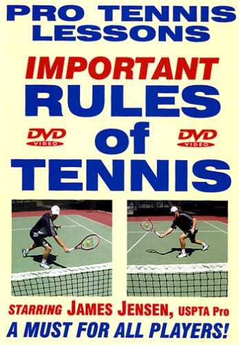 【中古】【未使用・未開封品】Pro Tennis Lessons "Rules of Tennis" For Singles & Doubles Play! Sensational New DVD Starring Renowned USP...