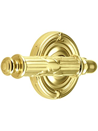 【中古】【未使用・未開封品】リボンとリードドアセット お揃いのレバーハンドル付き 左手 プライバシー 光沢真鍮【メーカー名】【メーカー型番】【ブランド名】Emtek ドアレバー, CC installments Banner6 【商品説明】...