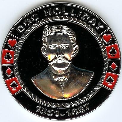 【中古】【未使用・未開封品】Doc Holliday O.K. Corral Poker ウエイトカードガード チップカバー 商業コイン【メーカー名】【メーカー型番】【ブランド名】Poker Weight カジノチップ, ゲーム, New ...