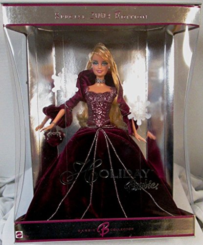 【中古】【未使用・未開封品】2004 Holiday Barbie Doll Red Velvet Dress Blonde Version [Special Edition]【メーカー名】【メーカー型番】【ブランド名】マテル(MATTEL...