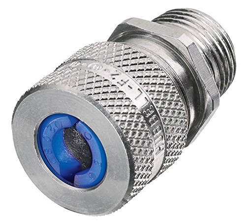 【中古】【未使用・未開封品】Hubbell SHC1023 Kellems Wire Management Cord Connectors, Straight Male, Aluminum, 1/2 Hub, 0.38-0.50 Diame...