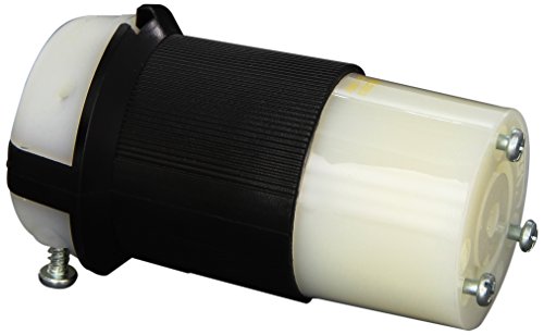 【中古】【未使用・未開封品】Hubbell HBL2313 Locking Connector, 20 amp, 125V, L5-20R, Black and White by Hubbell【メーカー名】【メーカー型番】【ブランド名】【...