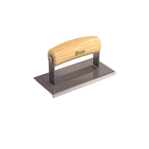 【中古】【未使用・未開封品】Bon 12-441 6-Inch by 3-Inch Stainless Steel Concrete Sidewalk Edger with 1/8-Inch Radius and 1/4-Inch Deep...