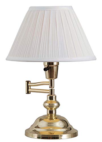 【中古】【未使用・未開封品】Kenroy Home 30163 Classic Swing Arm Desk Lamp, Polished Brass by Kenroy Home【メーカー名】【メーカー型番】【ブランド名】Kenroy H...