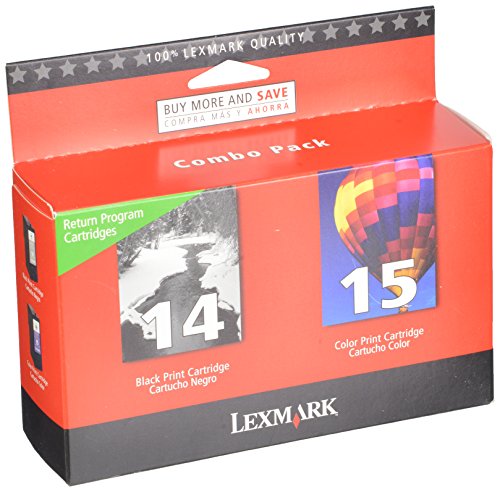 【中古】【未使用・未開封品】Lexmark #14 & #15 Black and Color Return Program Print Cartridges (18C2239) [並行輸入品]【メーカー名】【メーカー型番】【ブランド名】レ...