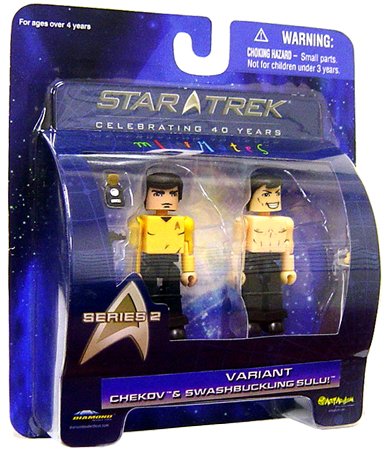 【中古】【未使用・未開封品】Diamond Select Toys スタートレック オリジナルシリーズ ミニメイツ シリーズ2 チェコフ&スル[スワッシュバックリングスルバリアント]【メーカー名】【メーカー型番】【ブランド名】STAR TR...