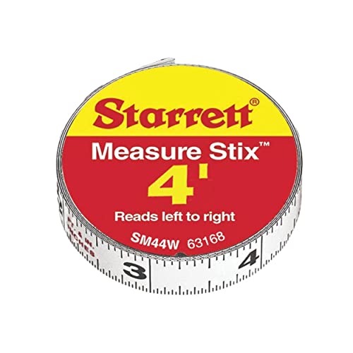 【中古】【未使用・未開封品】Starrett 63168 SM44W Steel Tape Measure with Adhesive Back, 1/2-Inch x 4' by Starrett【メーカー名】【メーカー型番】【ブランド名...