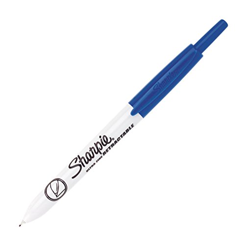 【中古】【未使用・未開封品】Sharpie Retractable Permanent Markers, Ultra-Fine Point, Blue, Box of 12 by Sharpie【メーカー名】【メーカー型番】【ブランド名】S...