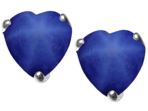 【中古】【未使用・未開封品】Tommaso Design ハート型 人工スター サファイア イヤリング スタッド 14 kt ホワイトゴールド【メーカー名】【メーカー型番】【ブランド名】Tommaso design Studio ピアス 【...