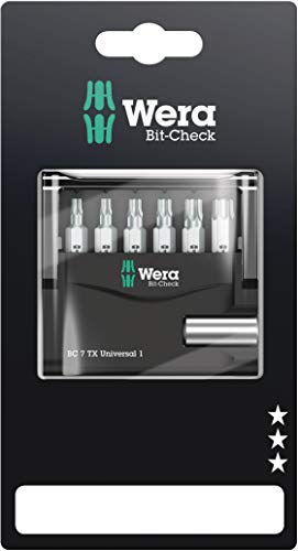 【中古】【未使用・未開封品】Wera 073404 6 Piece Professional Torx TX10-TX40 Mini Bit Check by Wera【メーカー名】【メーカー型番】【ブランド名】【商品説明】Wera 073...