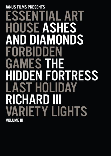 【中古】【未使用・未開封品】Essential Art House, Volume III (Ashes and Diamonds / Forbidden Games / The Hidden Fortress / Last Holiday...