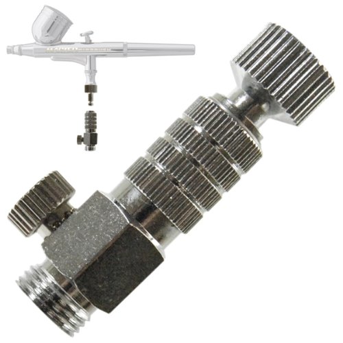 【中古】【未使用・未開封品】Master Airbrush Brand Airbrush Quick Release Disconnect Coupler & Plug with Airbrush Airflow Adjustment Co...