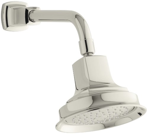 【中古】【未使用・未開封品】(Vibrant Polished Nickel) - Kohler K-16244-SN Margaux Single-Function Showerhead, Vibrant Polished Nickel【...