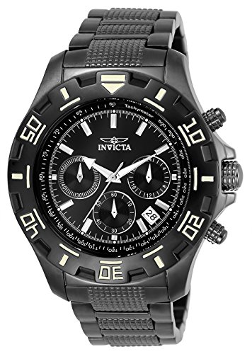 【中古】【未使用・未開封品】[インビクタ] 腕時計 Specialty 石英 46mm ケース ブラック ガンメタル ステンレス鋼ストラップ ブラックダイヤル 6412 メンズ [並行輸入品]【メーカー名】【メーカー型番】【ブランド名】In...