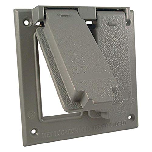 【中古】【未使用・未開封品】hubbell-bell 5145???0?2-gang 2つGFCIボックスマウント耐候カバー【メーカー名】【メーカー型番】【ブランド名】Hubbell Bell DIY & Garden - AmazonGl...