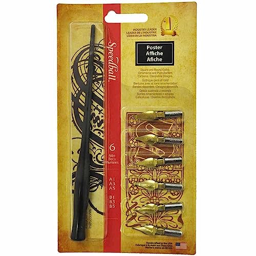 【中古】【未使用・未開封品】Speedball 2963 Poster Lettering Pen Set【メーカー名】【メーカー型番】【ブランド名】Speedball ポスター・イラスト, Home & kitchen - AmazonG...