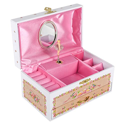 【中古】【未使用・未開封品】[ブロードウェイギフト]Broadway Gifts Childrens Ballerina Ballet Musical Jewelry Music Box Plays Swan Lake Tune JB001...
