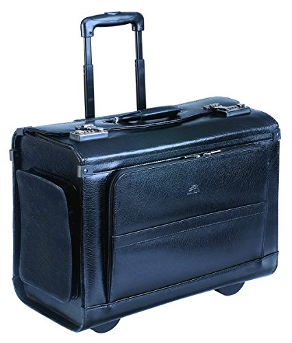 【中古】【未使用・未開封品】ManciniレザーGoods Wheeled Laptopカタログケース One Size ブラック 90469-bk【メーカー名】【メーカー型番】【ブランド名】Mancini Leather Goods スリ...